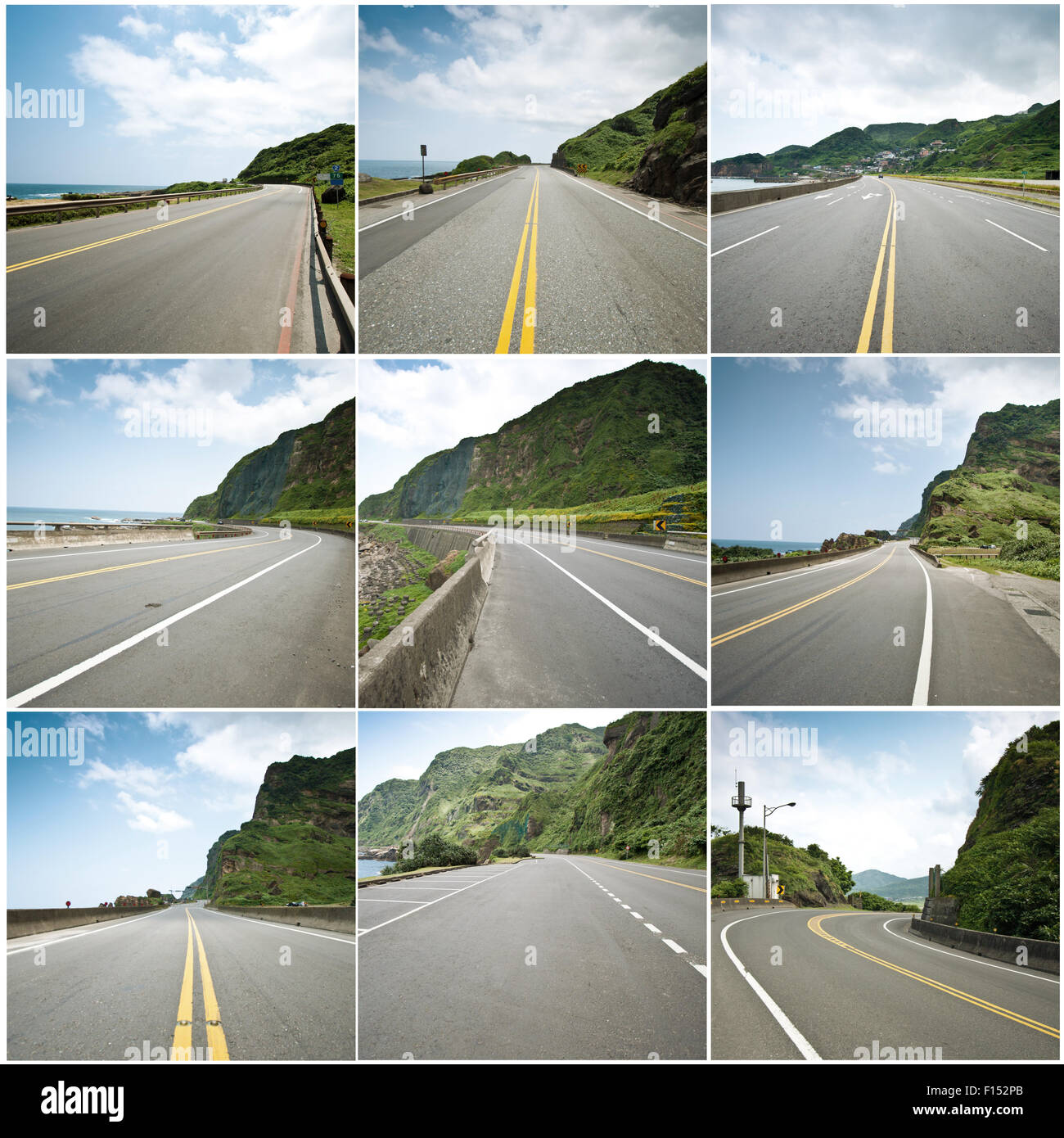 Seaside road hi-res stock photography and images - Alamy