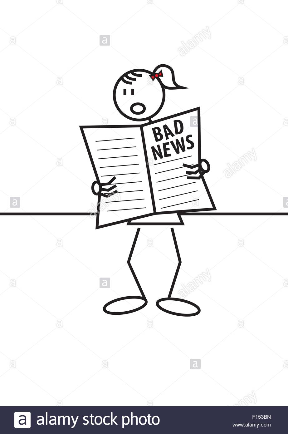 Stick Figure Business Man Stock Vector Images - Alamy