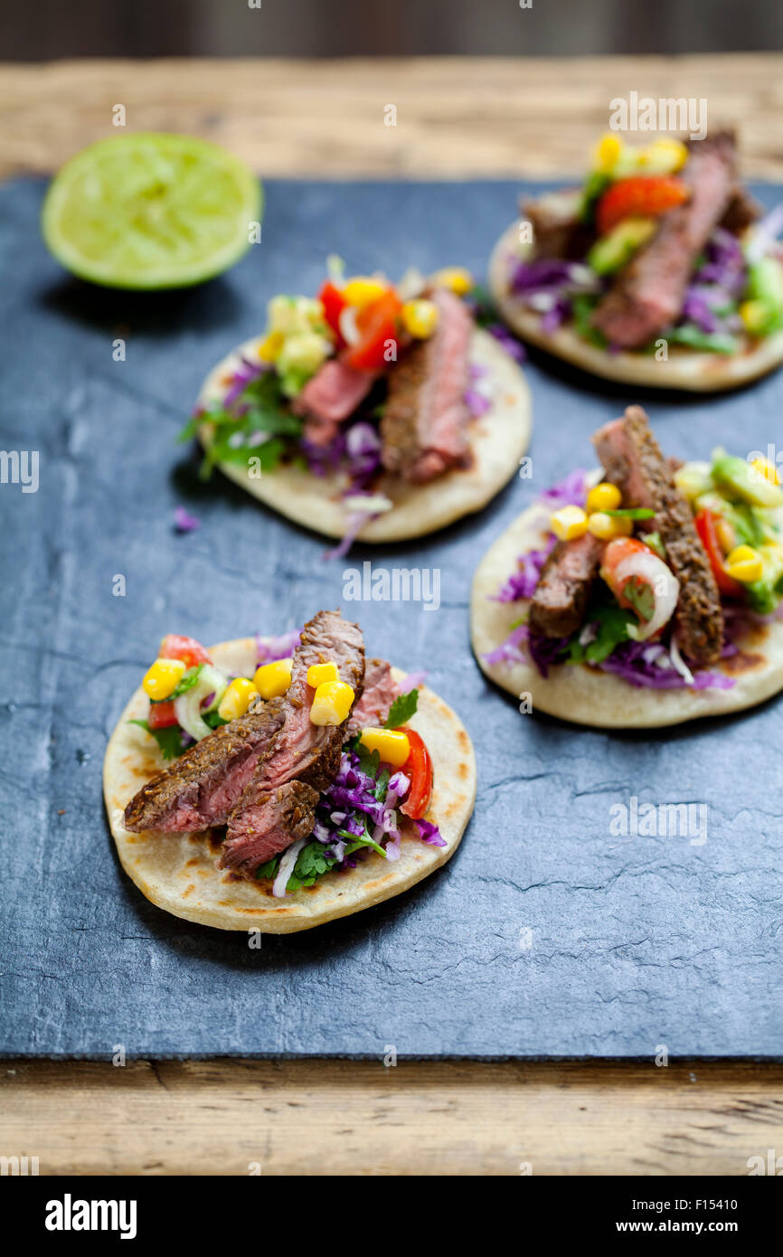 Mini taco hi-res stock photography and images - Alamy