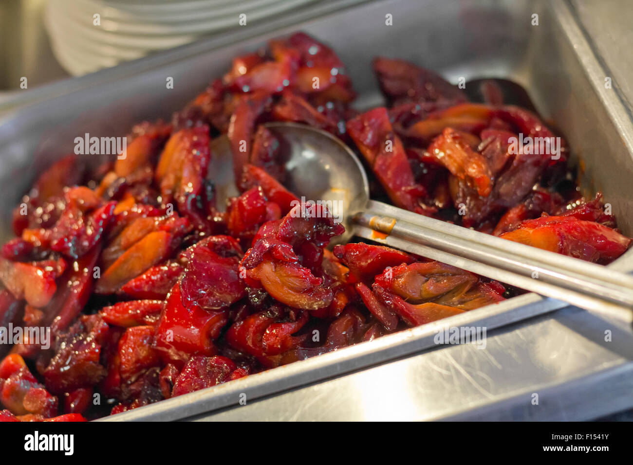Chinese food buffet self service lunch or dinner Stock Photo - Alamy