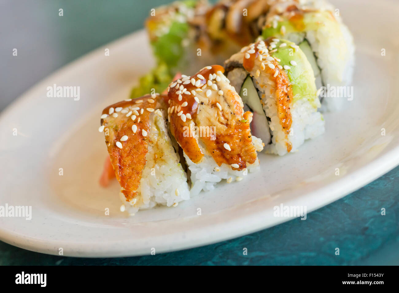 Crab roll sushi hi-res stock photography and images - Alamy