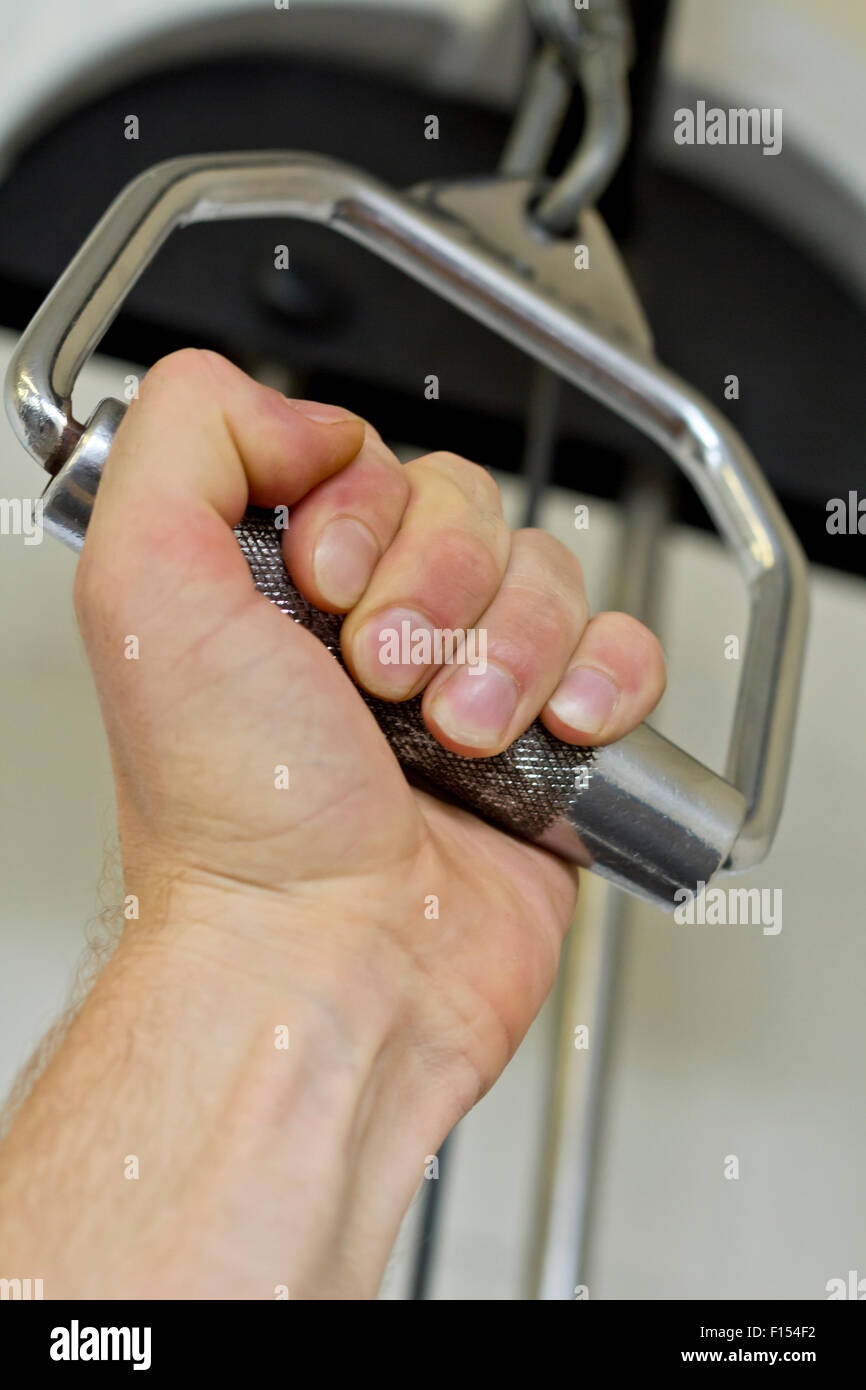 Pulley weights hi-res stock photography and images - Alamy