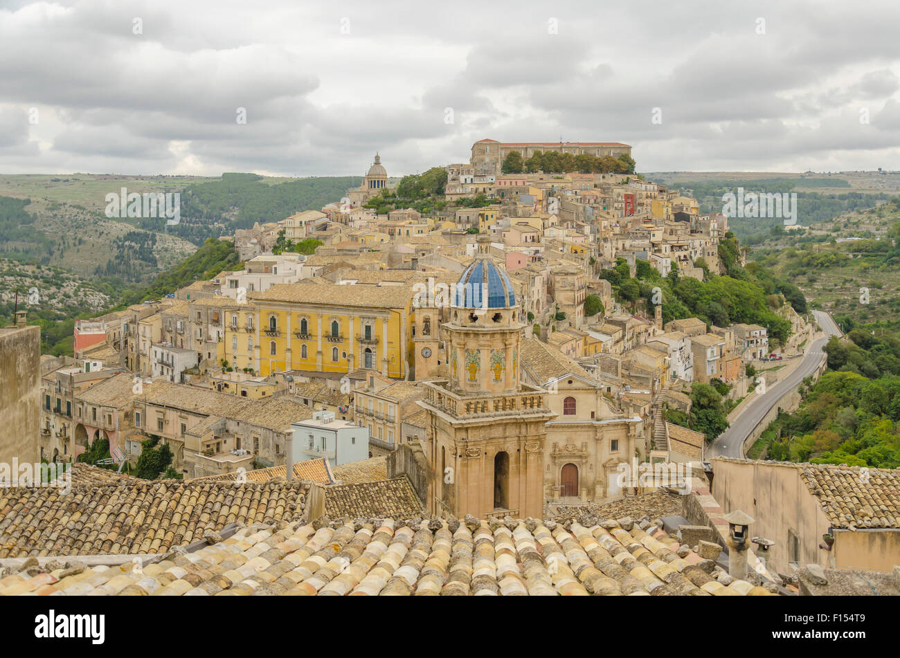 Ragusa Ibla in Sicily, Italy Stock Photo - Alamy