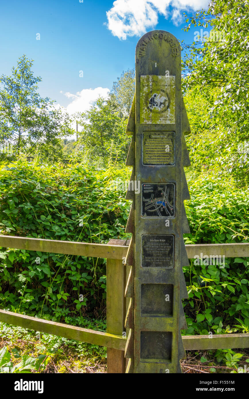 Trail through woodland hi-res stock photography and images - Alamy