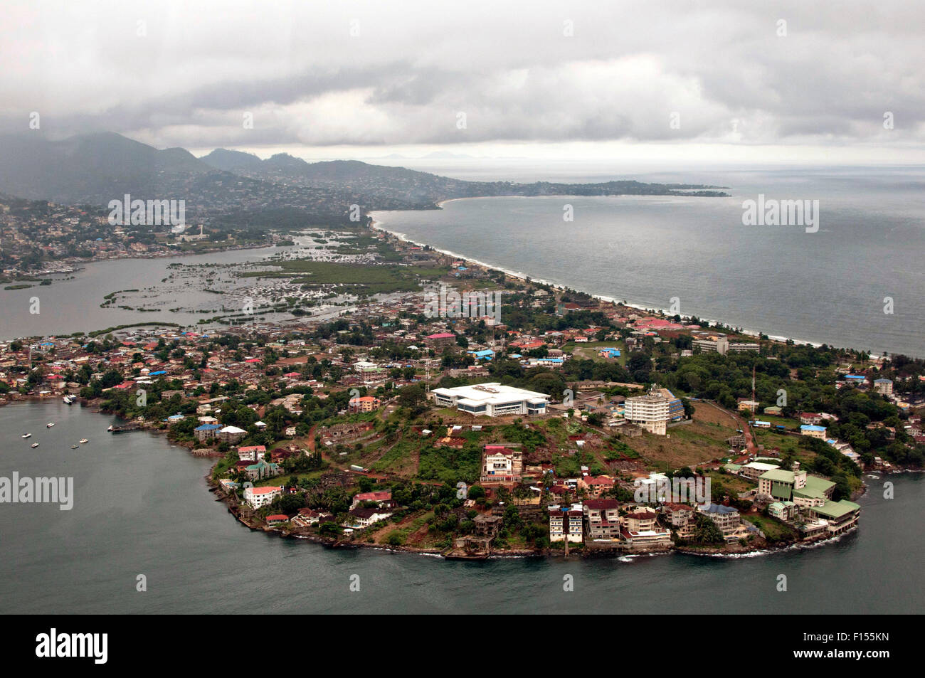 Sierra leone freetown city view hi-res stock photography and images - Alamy