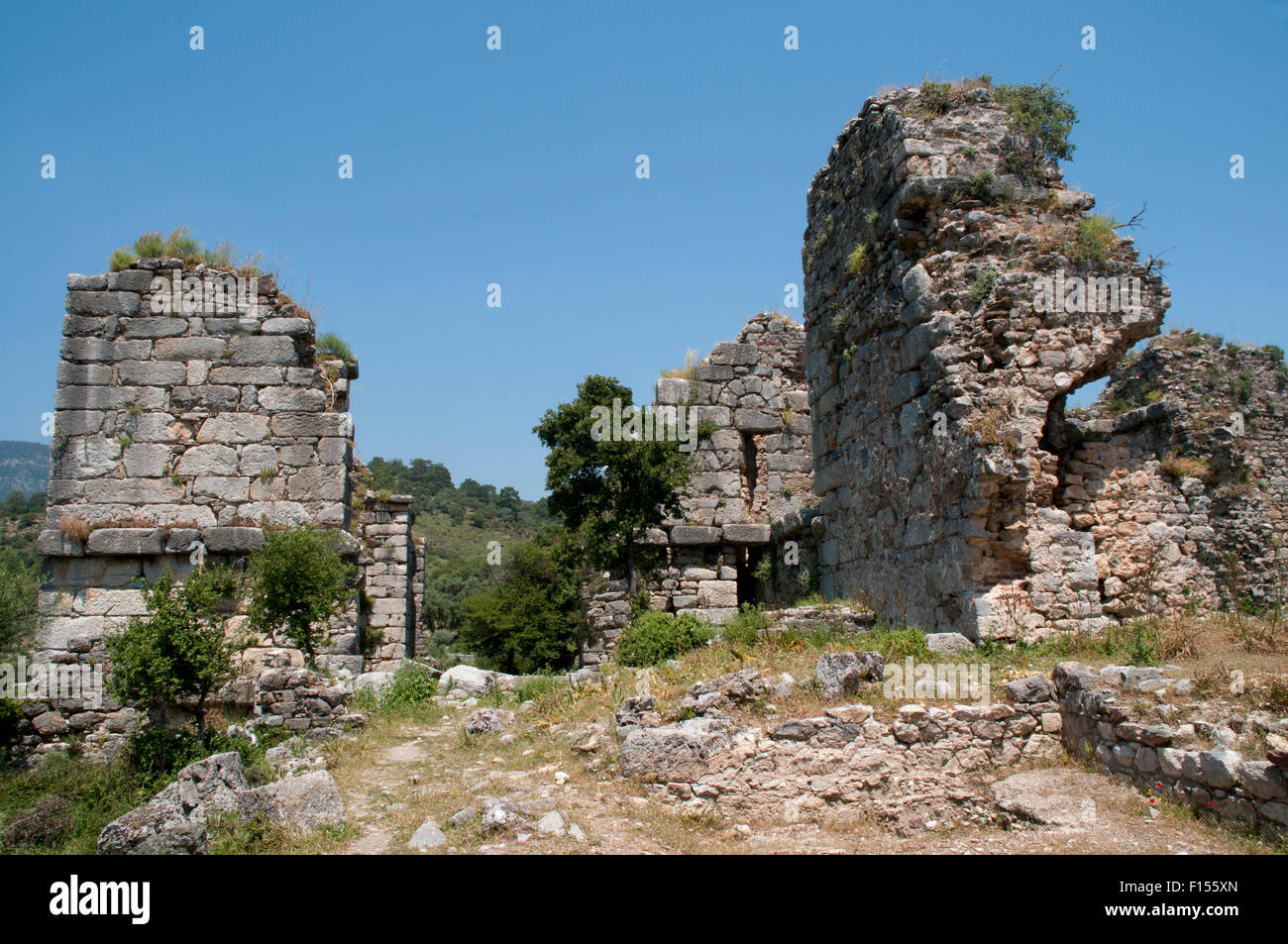 Kaunos was an ancient city with an important port flourishing from the ...