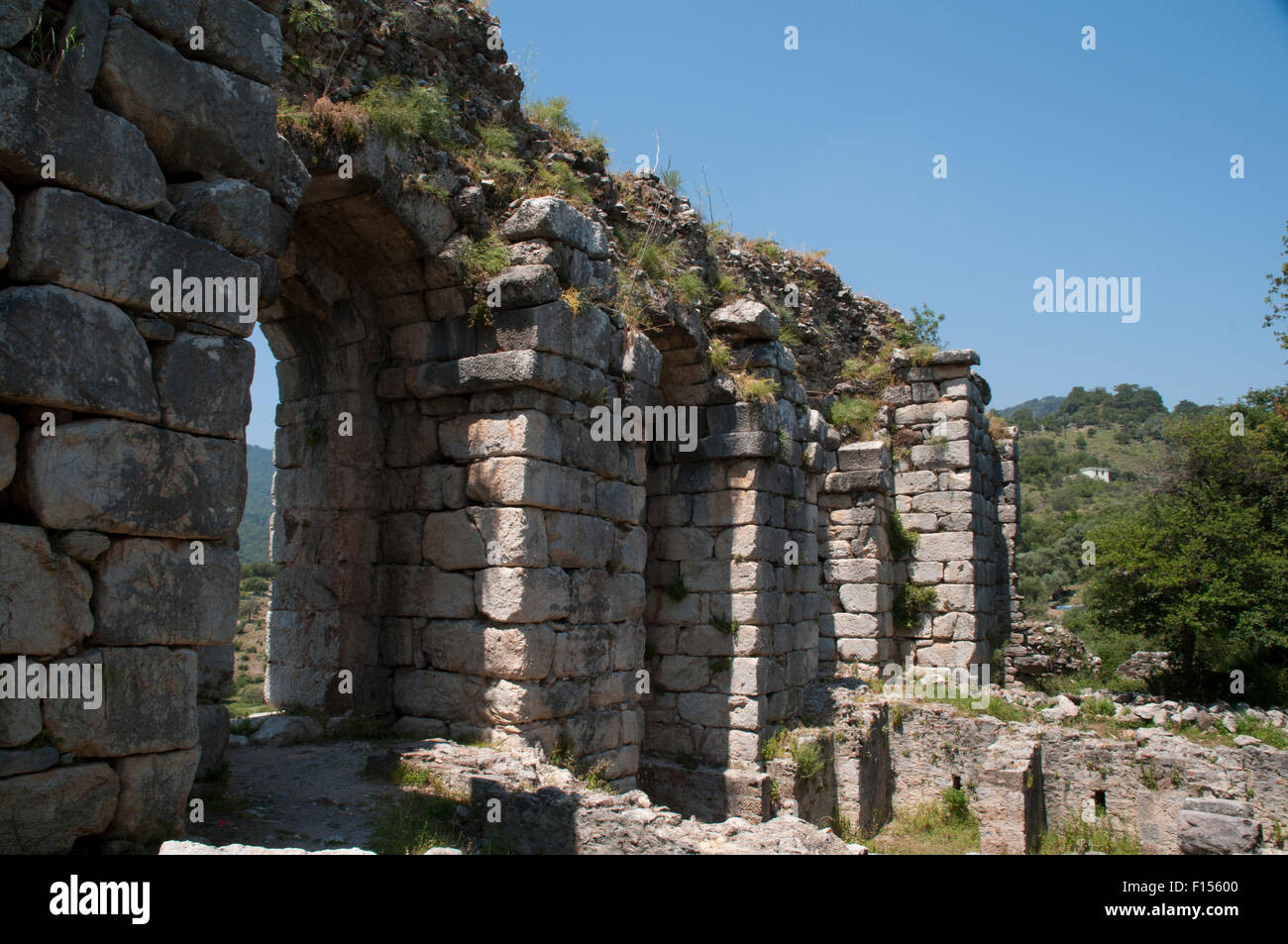Kaunos was an ancient city with an important port flourishing from the ...