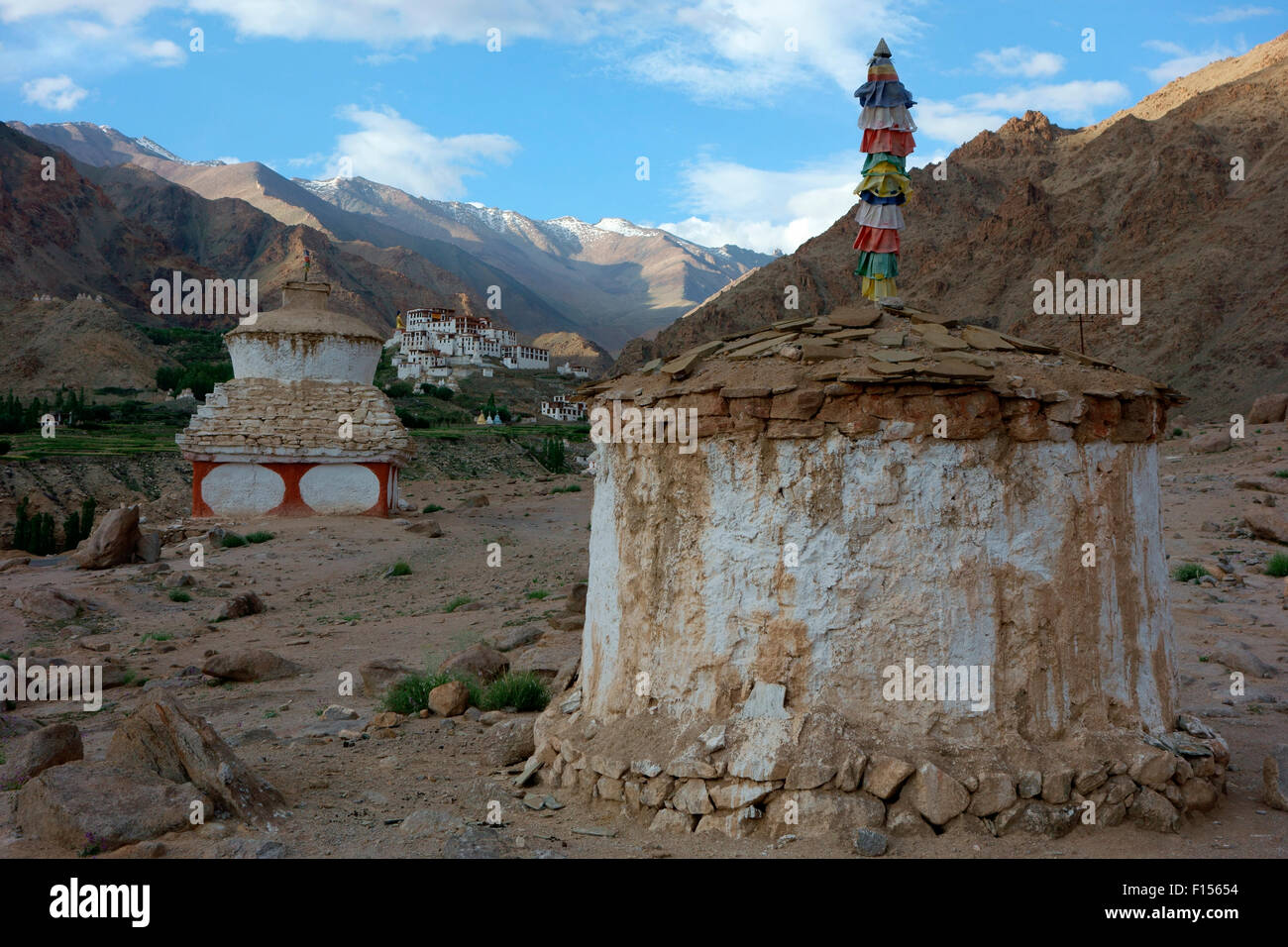 Likir monastery, Ladakh, Jammu and Kashmir, India Stock Photo - Alamy