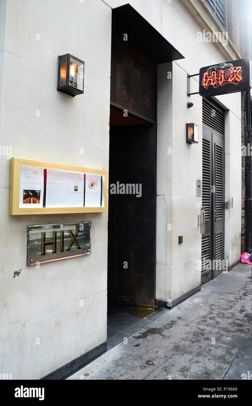 Hix Soho Logo HIX Soho TheTaste.ie