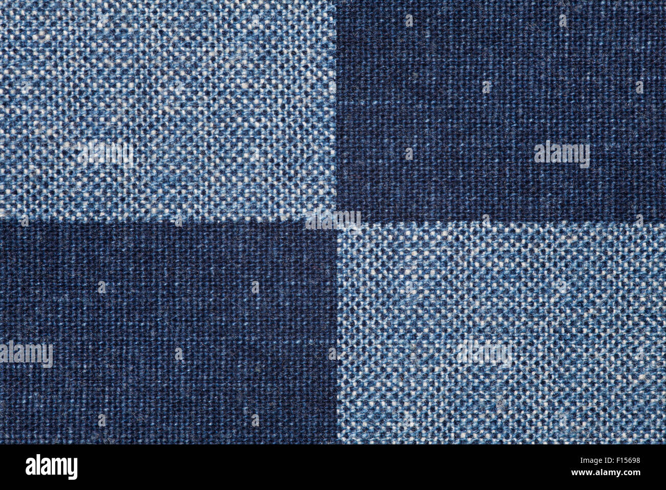 check linen background or navy blue canvas texture Stock Photo - Alamy