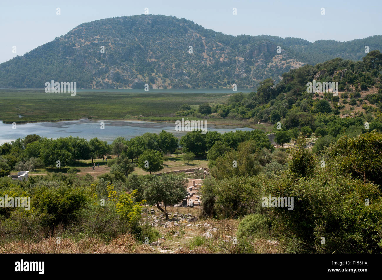 Kaunos was an ancient city with an important port flourishing from the ...