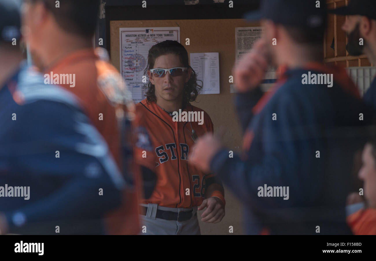 New York, New York, USA. 26th Aug, 2015. Astros' COLBY RASMUS is ...