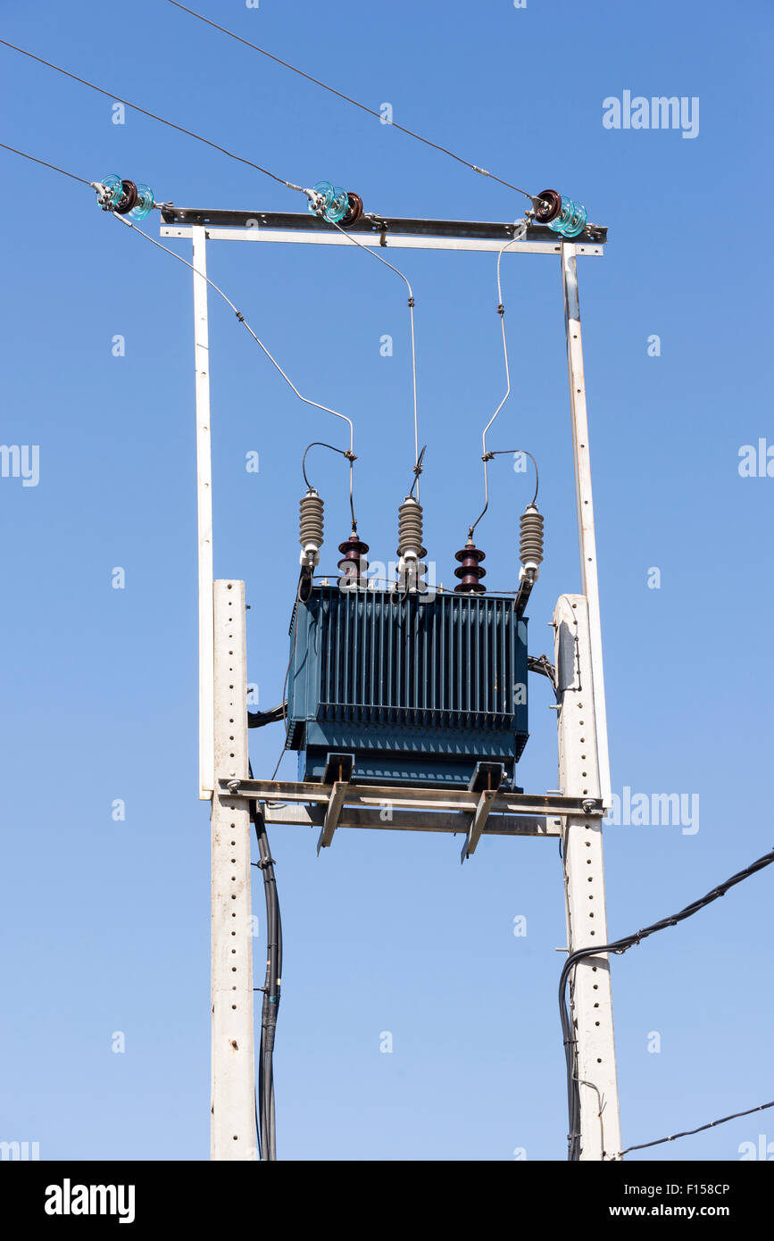 Electricity distribution transformer with cooling ribs Stock Photo - Alamy Electricity distribution transformer with cooling ribs Stock Photo - Alamy