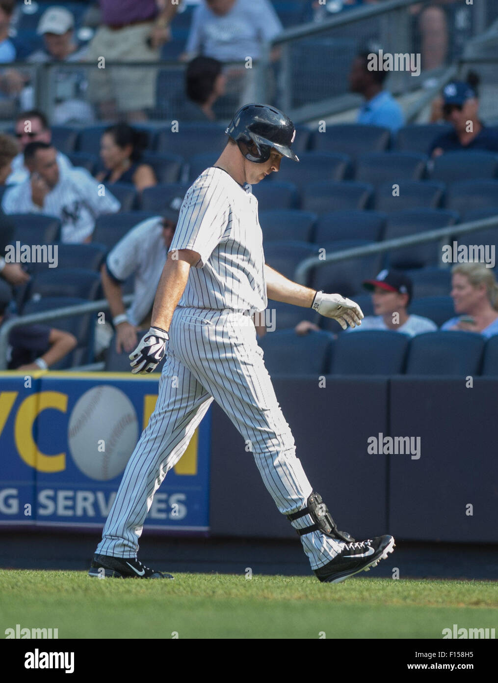 New York, New York, USA. 26th Aug, 2015. Yankees' MARK TEIXEIRA walks ...