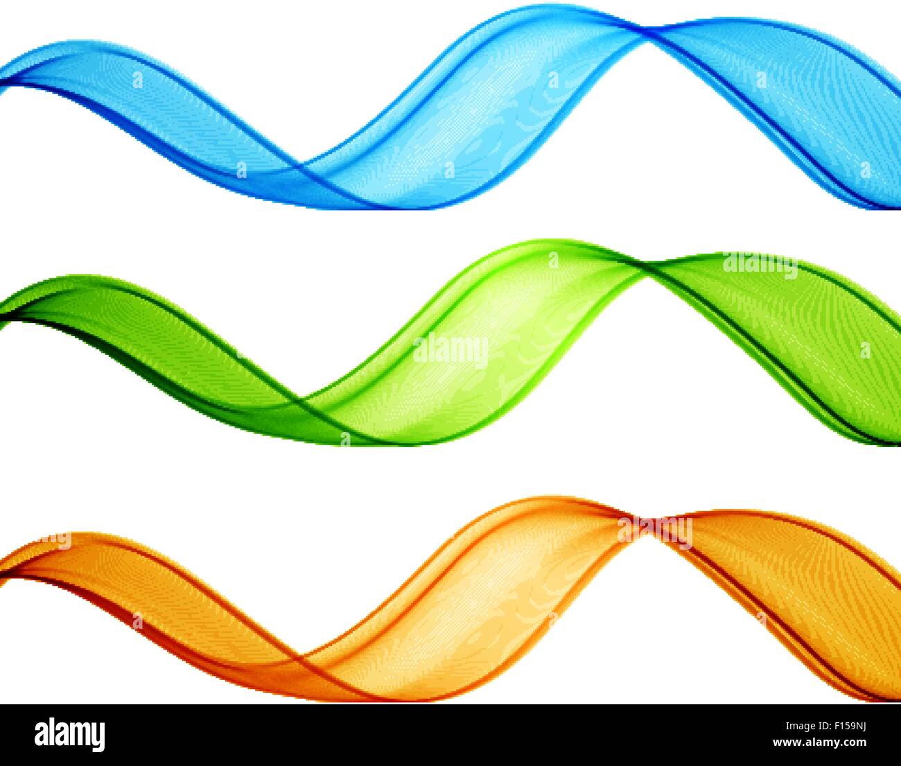 Set of color wave Stock Vector Image & Art - Alamy