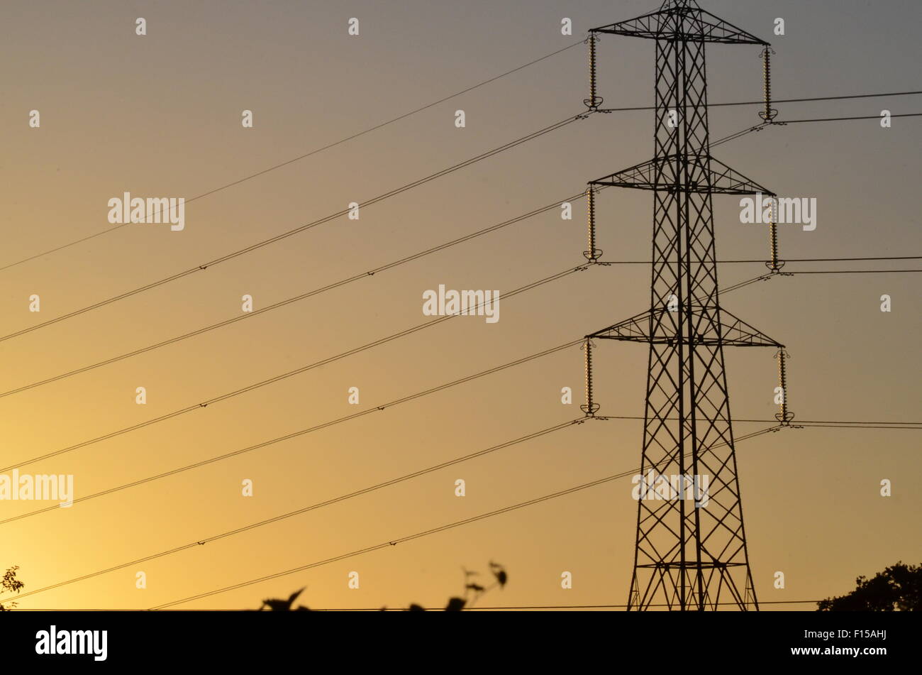 National Grid Power line Stock Photo - Alamy
