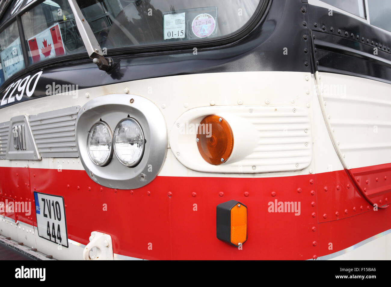 General motors fishbowl bus Stock Photo - Alamy