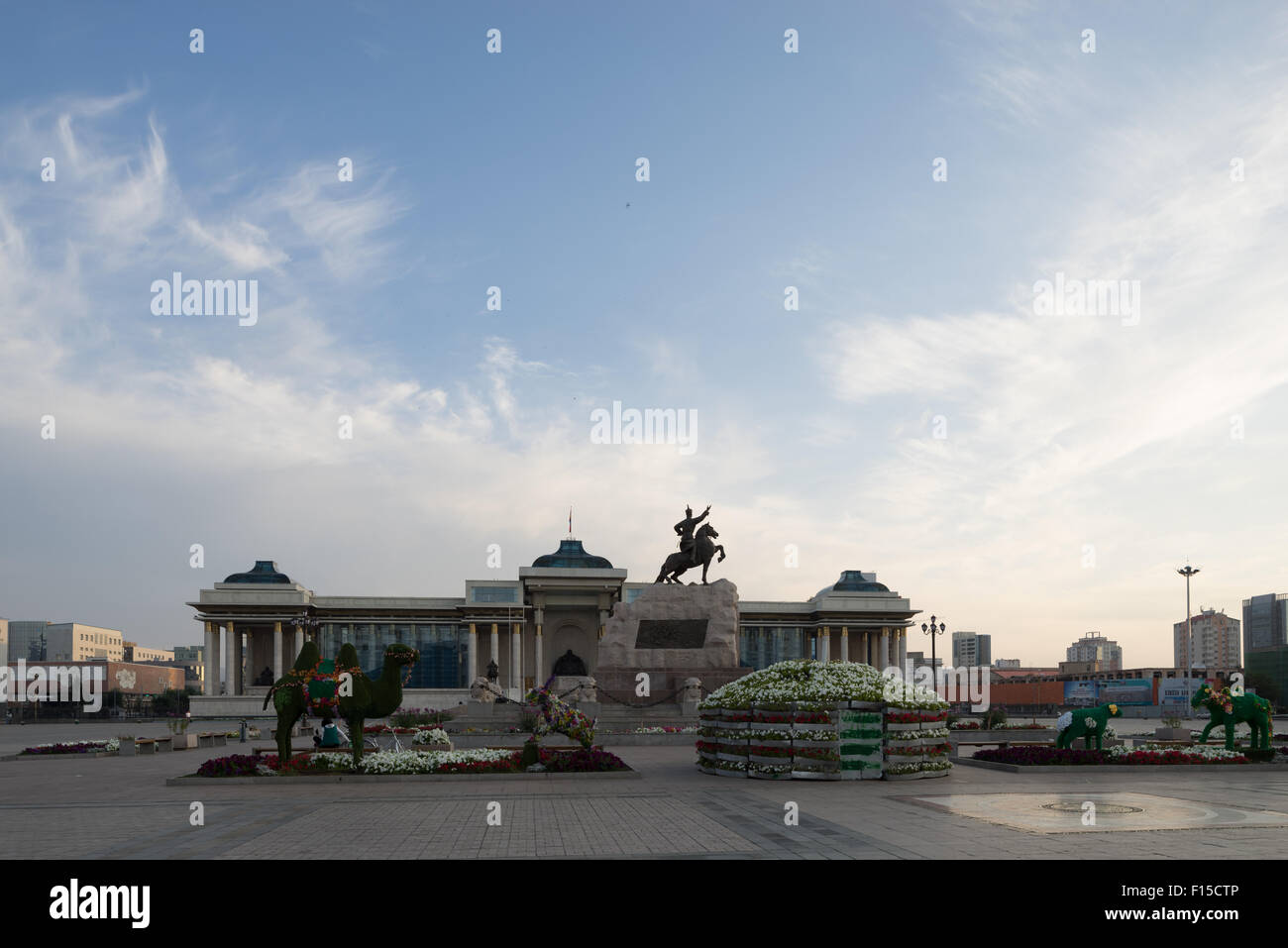 Ulan bator sukhbaatar square hi-res stock photography and images - Alamy