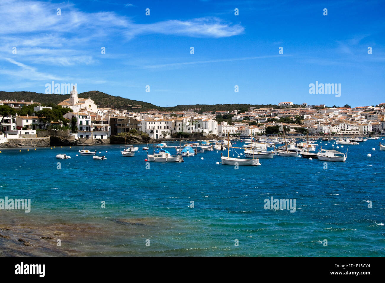Cadaques blue house hi-res stock photography and images - Alamy