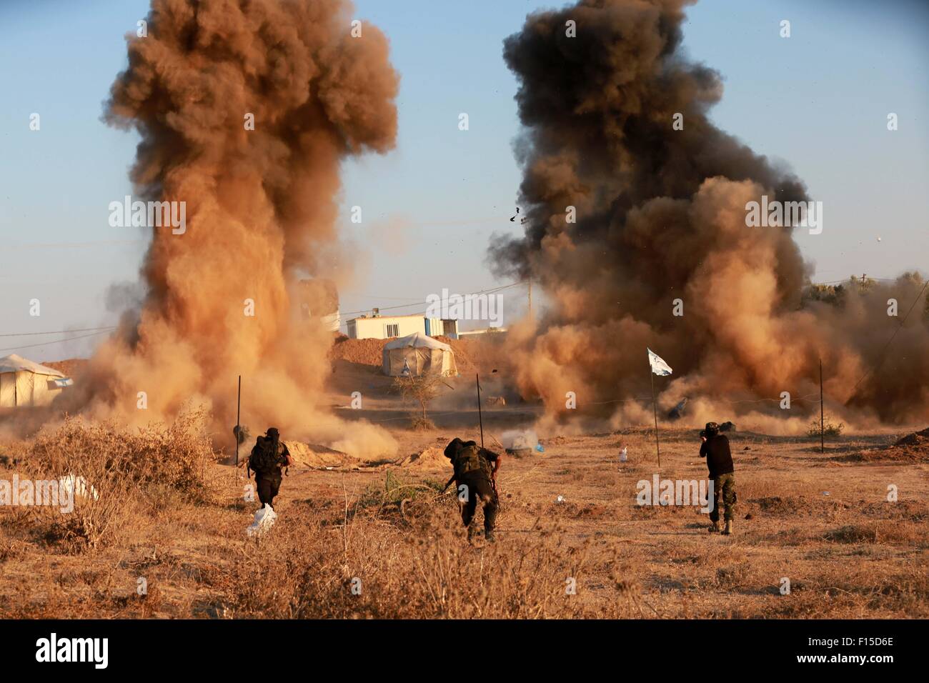 Gaza City, Gaza Strip, Palestinian Territory. 27th Aug, 2015. Members ...