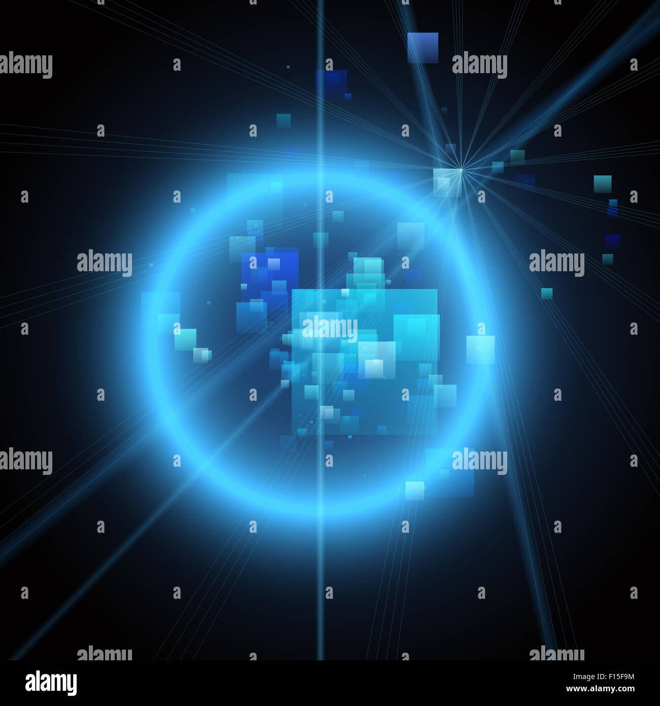 Futuristic technology background design illustration Stock Photo - Alamy