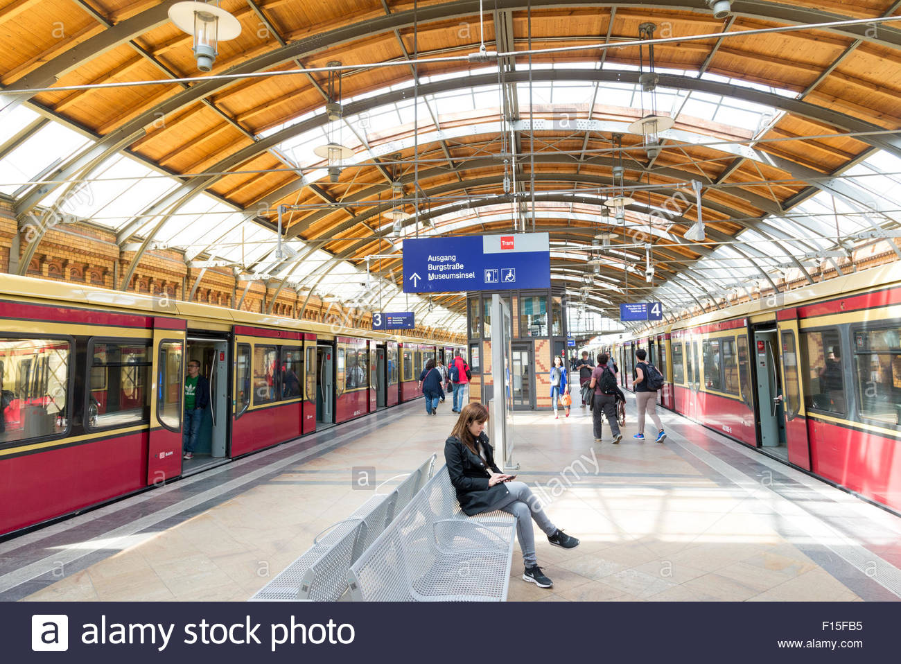 The Hackescher Markt In Berlin Stock Photos & The Hackescher Markt In ...