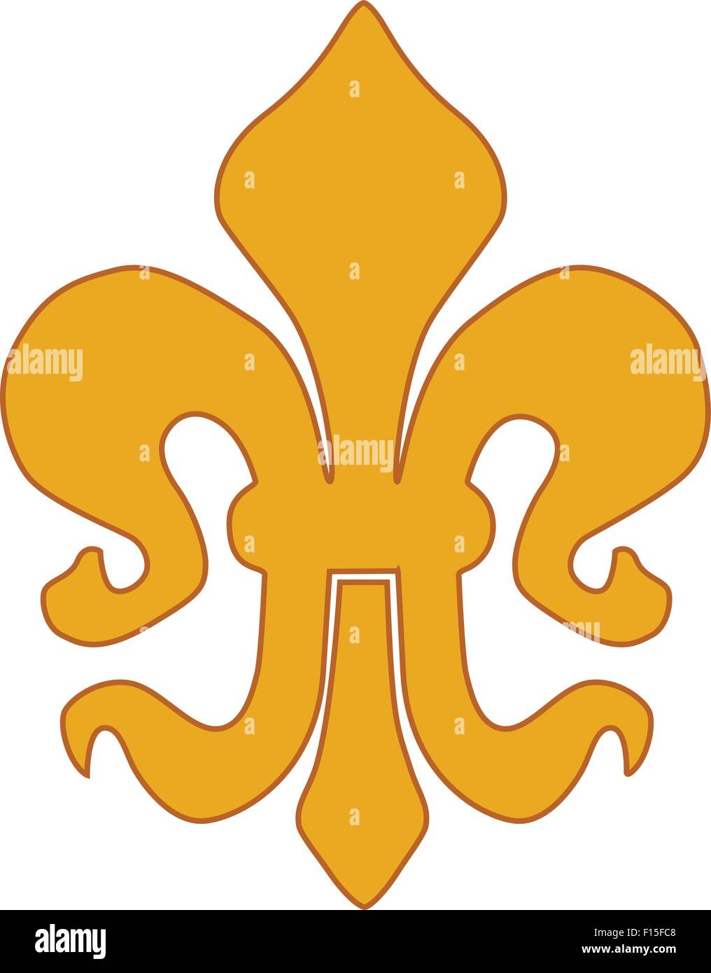 Fleur de lis symbol Stock Vector Image & Art - Alamy