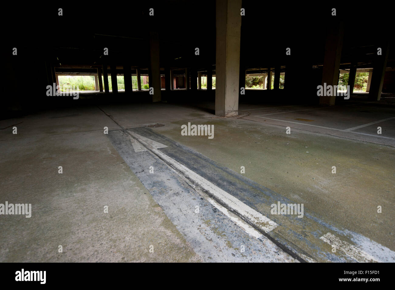 The relics of the former Hoover factory in Merthyr, south Wales, UK ...