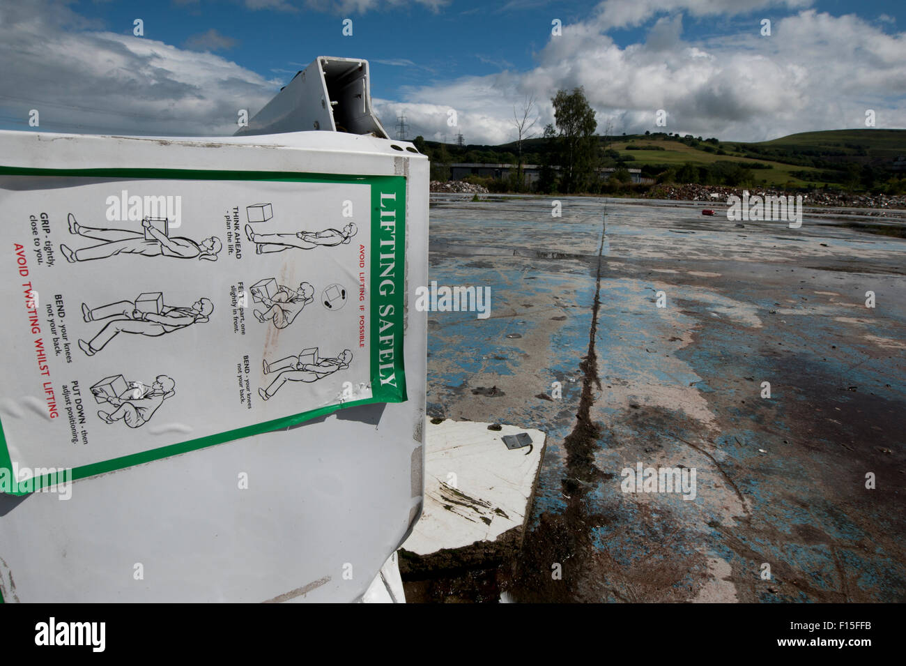 Relics hoover factory in merthyr hi-res stock photography and images ...