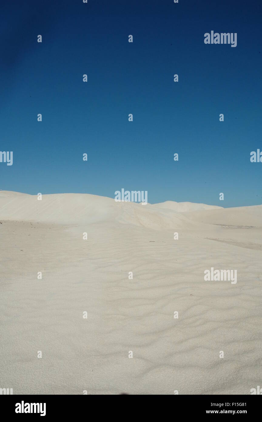White Sand Dessert WA Stock Photo - Alamy
