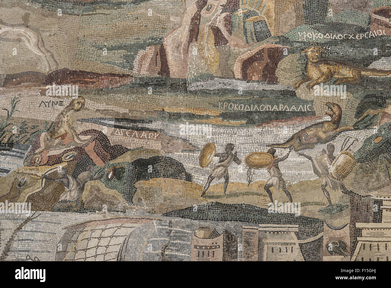 The Nilotic Mosaic of Palestrina (Italy) is a masterpiece of mosaic art ...