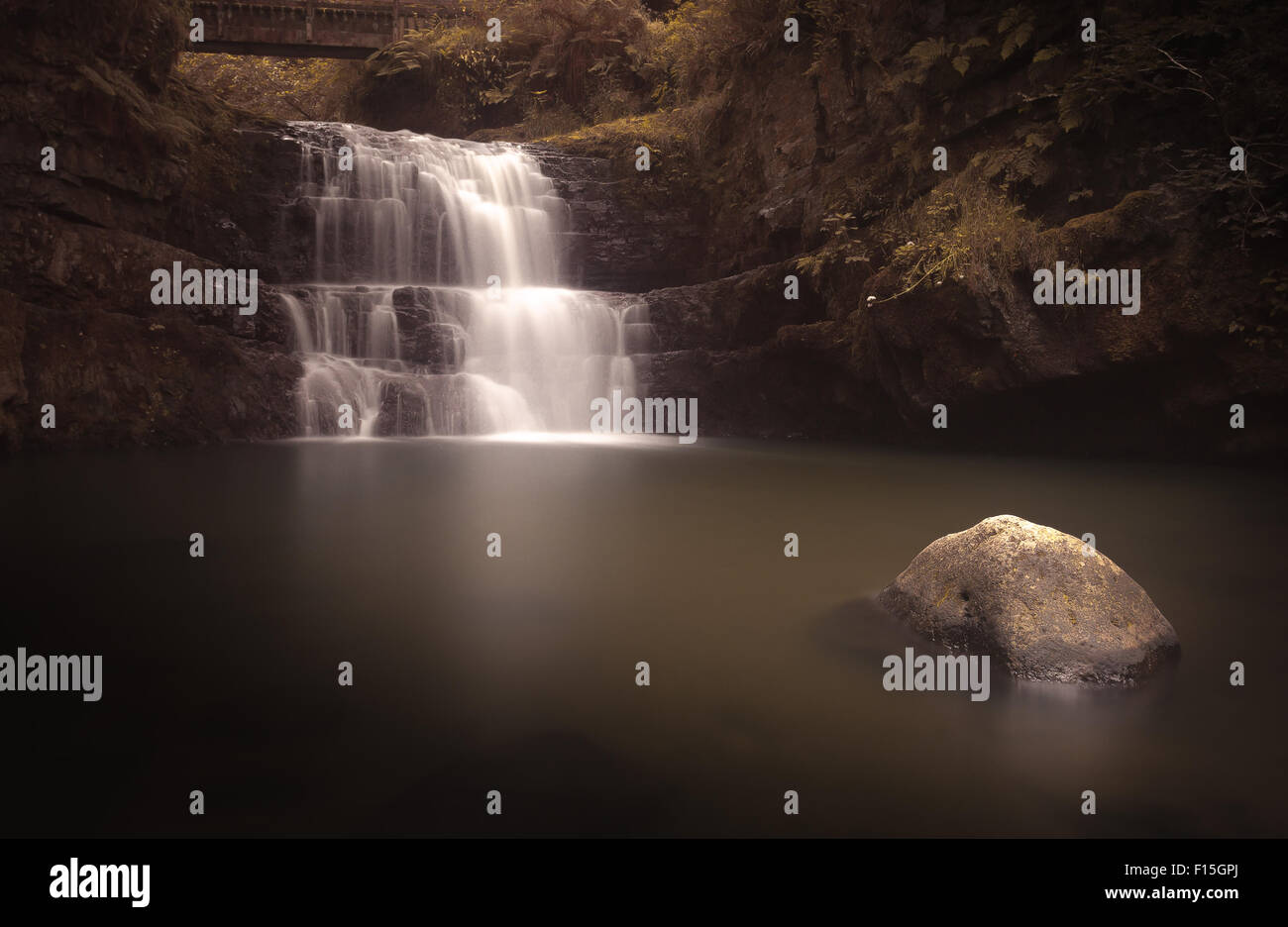 Waterfall country Wales Sgydau Sychryd or the Sychryd Cascades is a set ... Waterfall country Wales Sgydau Sychryd or the Sychryd Cascades is a set ...
