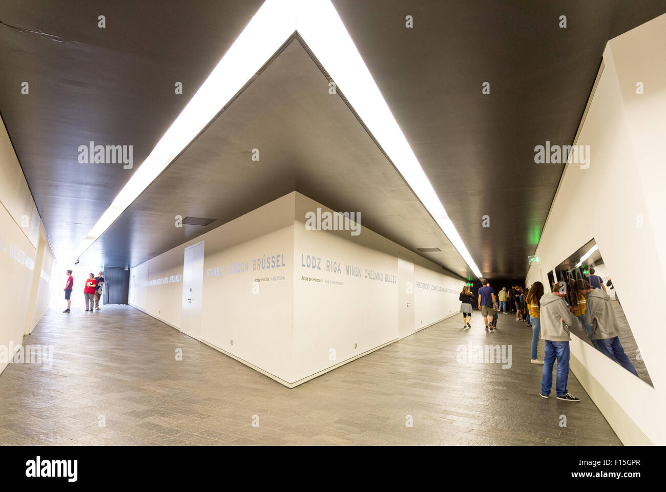 Berlin germany interior jewish museum hi-res stock photography and ...