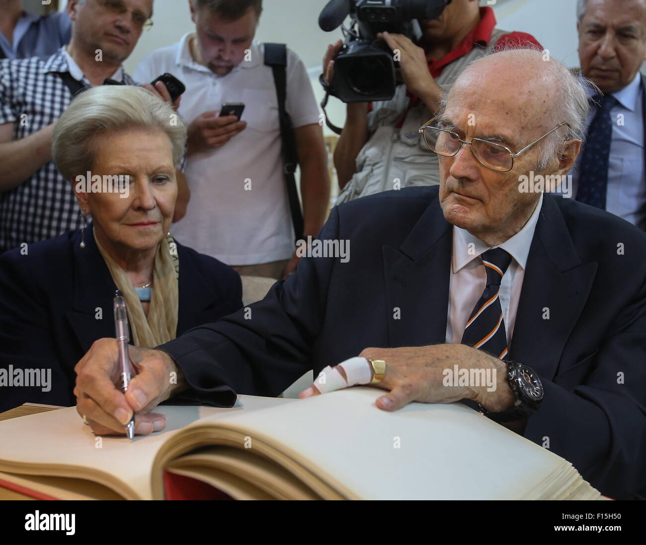 Sevastopol, Russia. 25th Aug, 2015. Prince Dimitri Romanovich Romanov ...