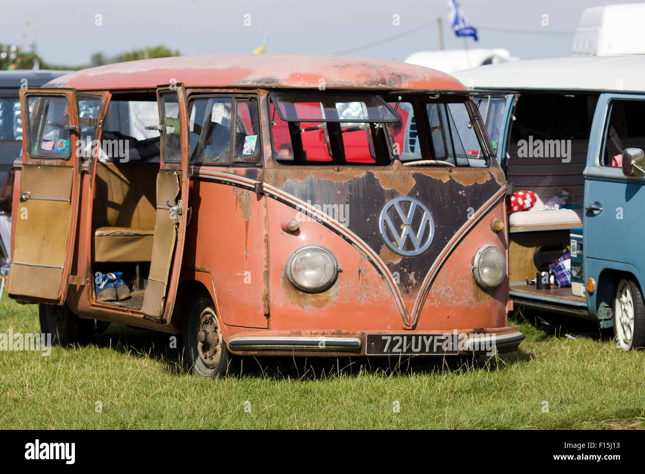 Rat Look Volkswagen Camper Van Stock Photos & Rat Look Volkswagen ...