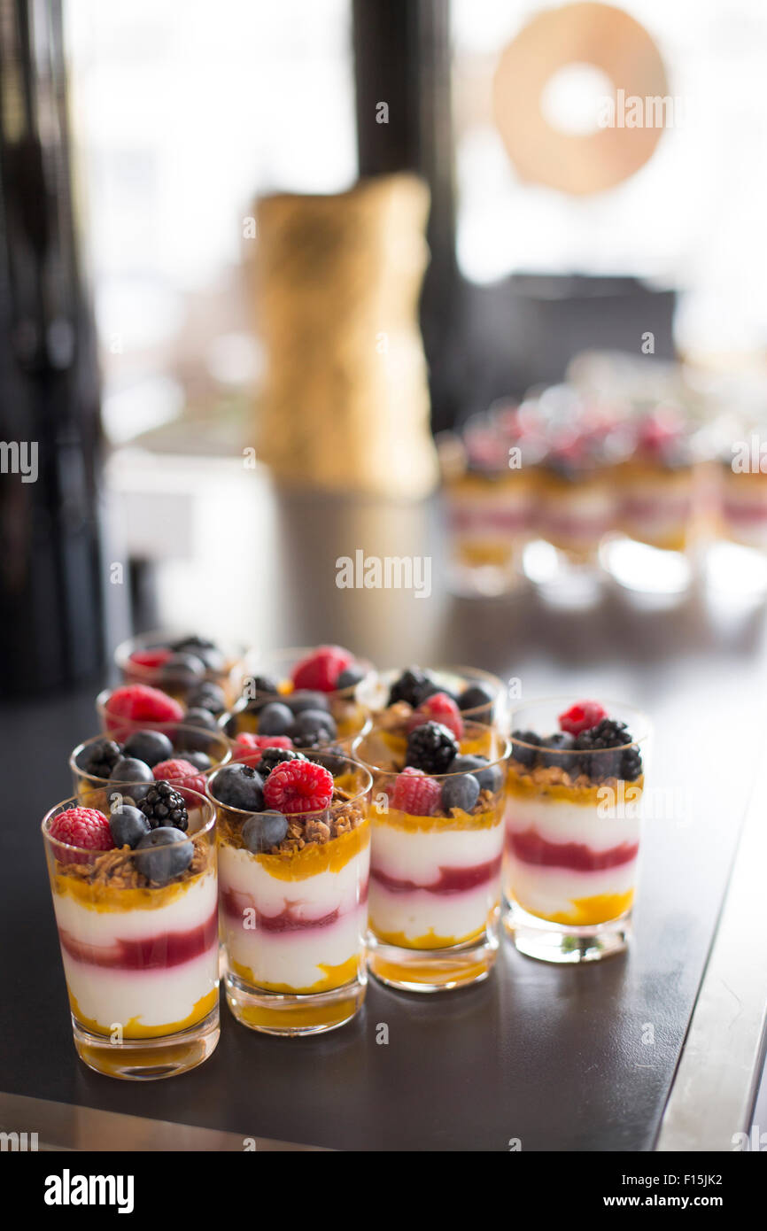 Layered parfaits hi-res stock photography and images - Alamy