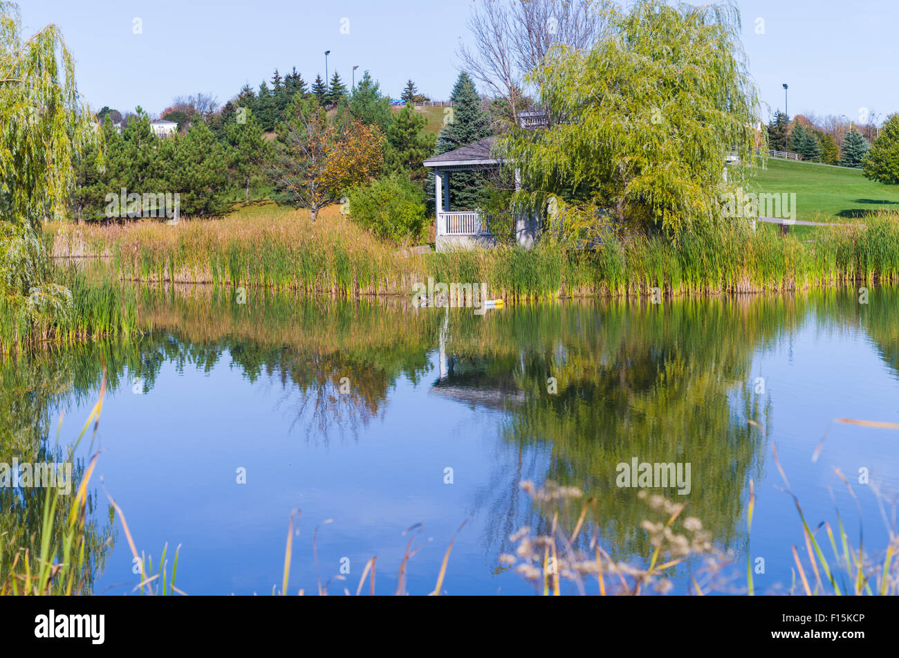 Fall in Walter Baker Park Kanata Ontario Canada Stock Photo - Alamy
