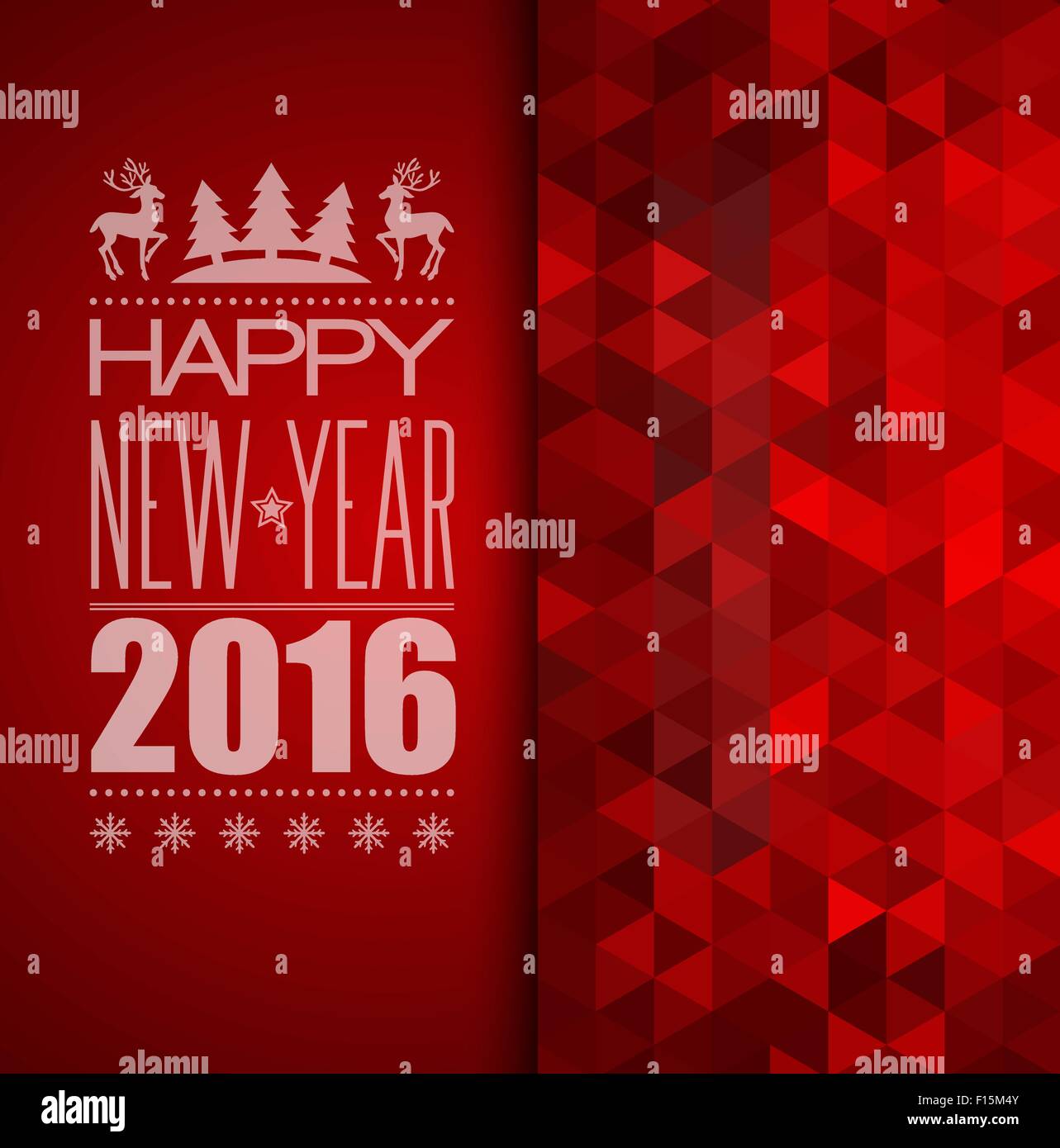 Christmas tree glitter reindeer decoration Stock Vector Images - Alamy