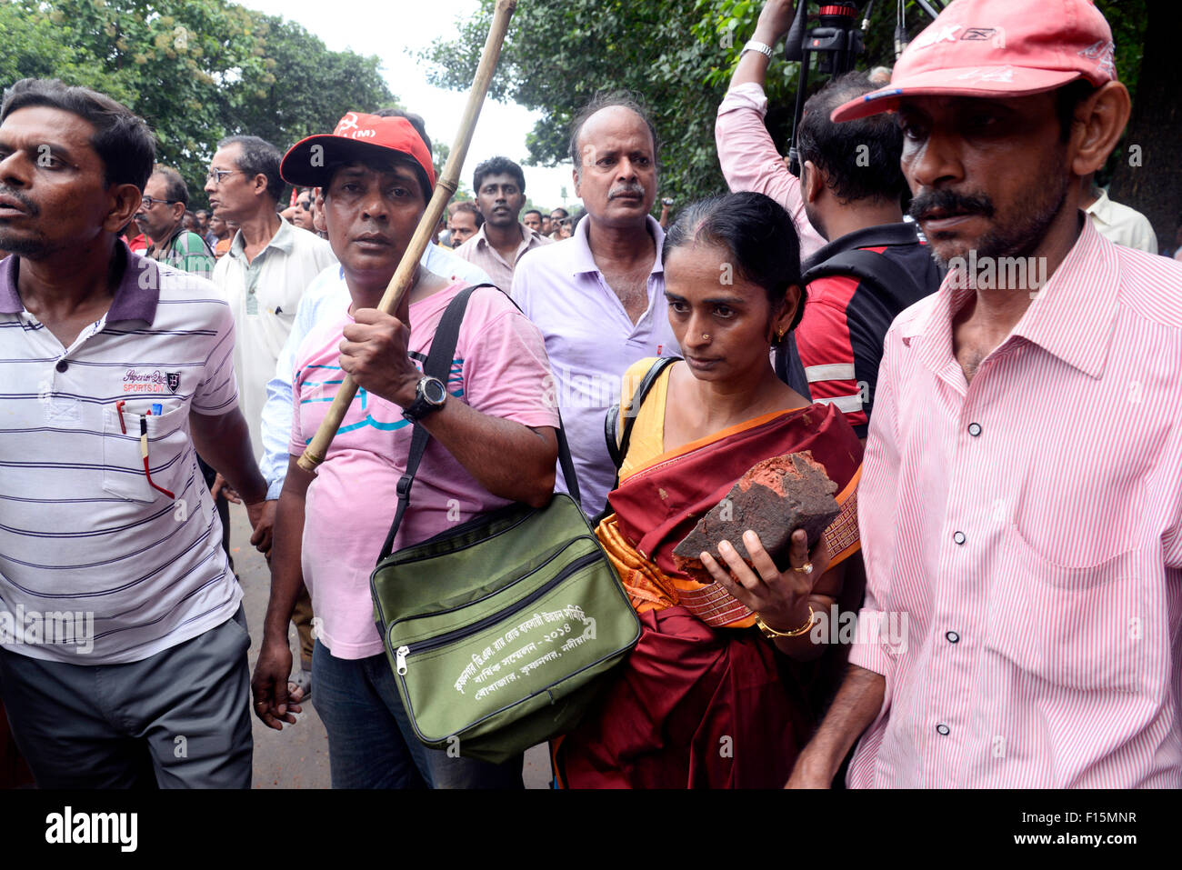 Kolkata, India. 27th Aug, 2015. Left front chairman Biman Basu was ...