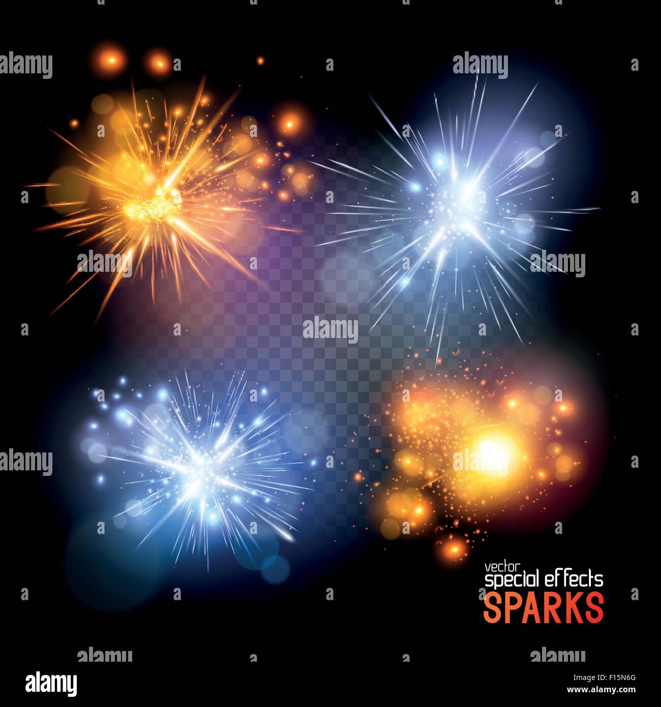Sparks Stock Vector Images - Alamy
