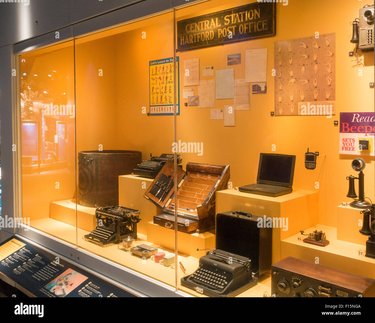Mortensen gallery in Old state house Hartford Connecticut Stock Photo ...