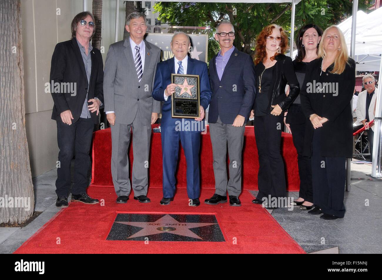 Los Angeles, CA, USA. 27th Aug, 2015. Jackson Browne, Leron Gubler, Joe ...