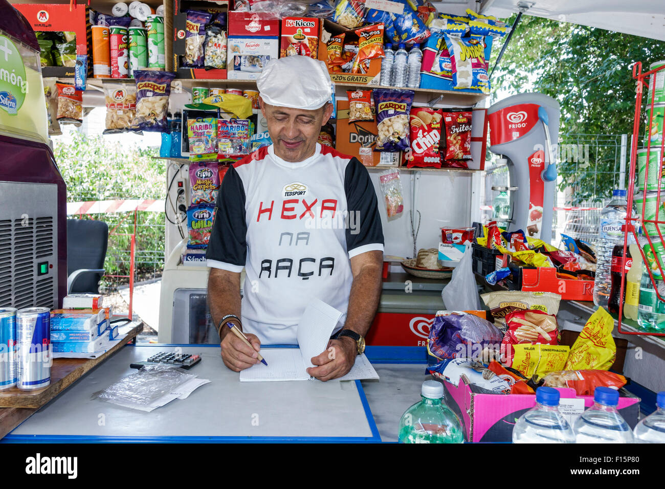 Snack booths hi-res stock photography and images - Alamy