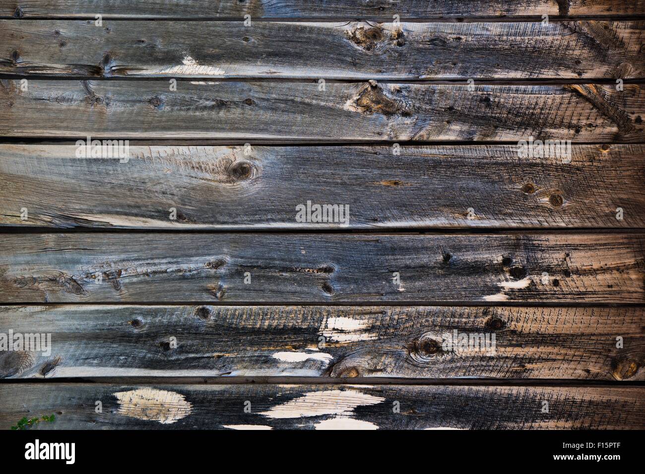 Rustic Wood Wall. Aged Wood Boards Background Stock Photo - Alamy