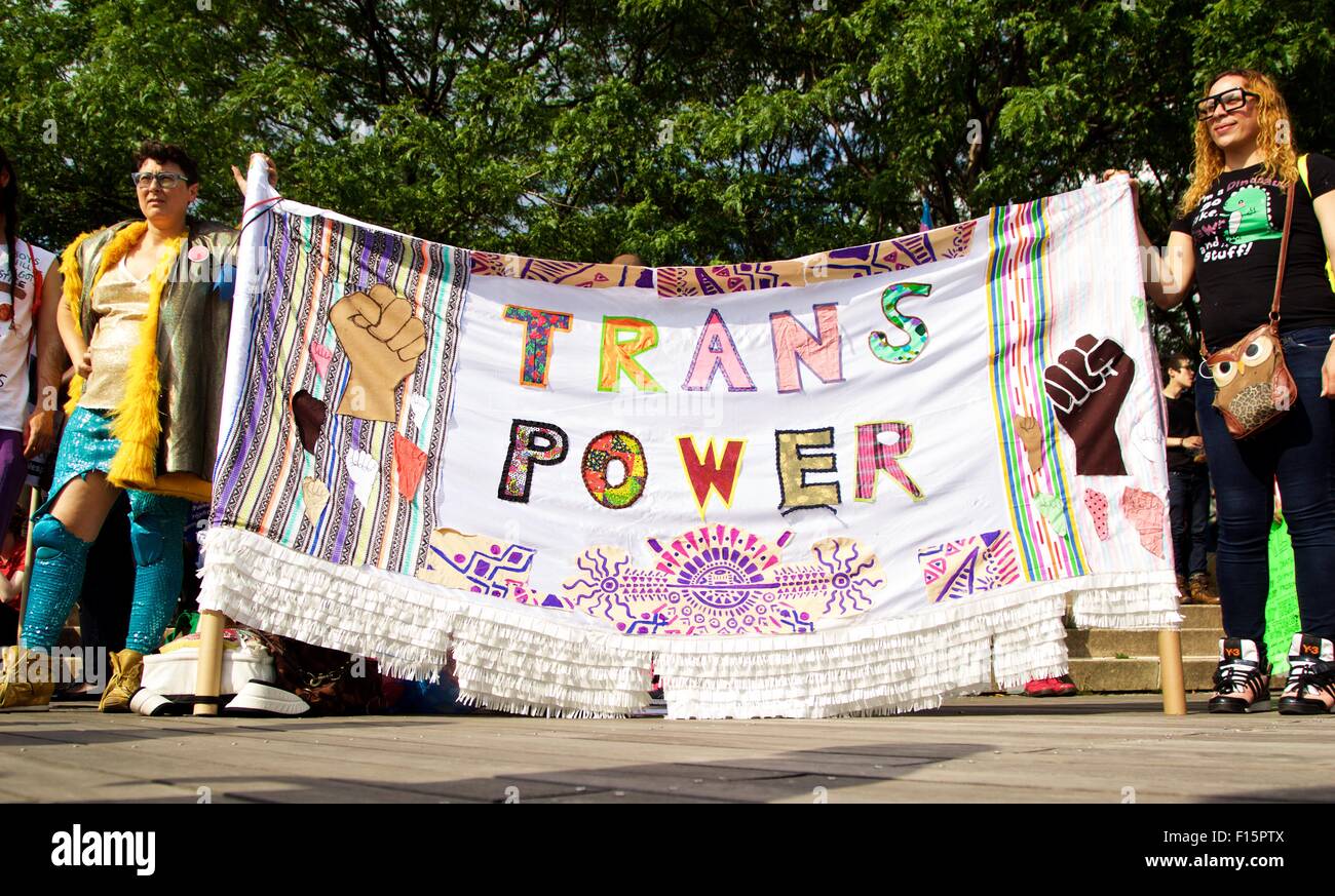 The 11th Annual Trans Day of Action, held at the Christopher Street ...