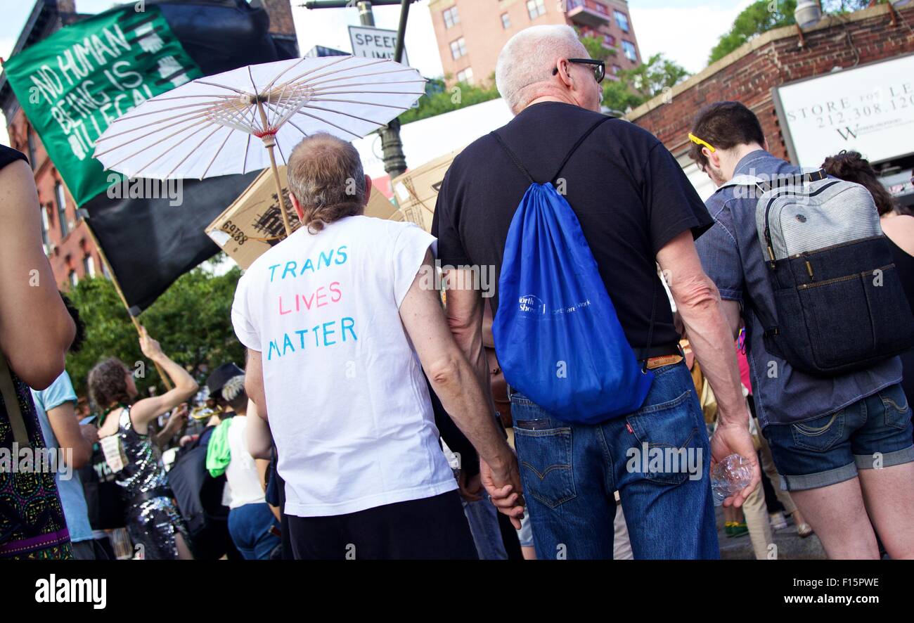 The 11th Annual Trans Day of Action, held at the Christopher Street ...