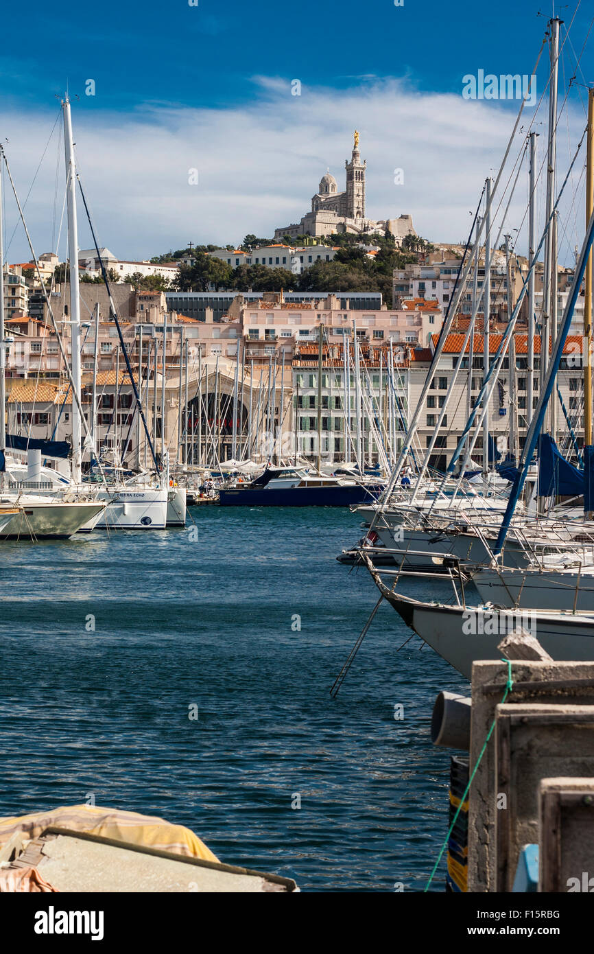 Marseilles port evening hi-res stock photography and images - Alamy