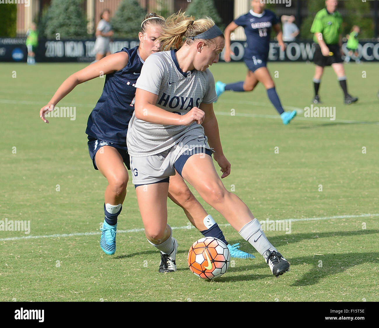 Washington, DC, USA. 27th Aug, 2015. 20150827 - Georgetown forward ...