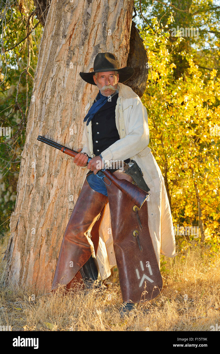 Cowboy Gun Chaps High Resolution Stock Photography and Images - Alamy