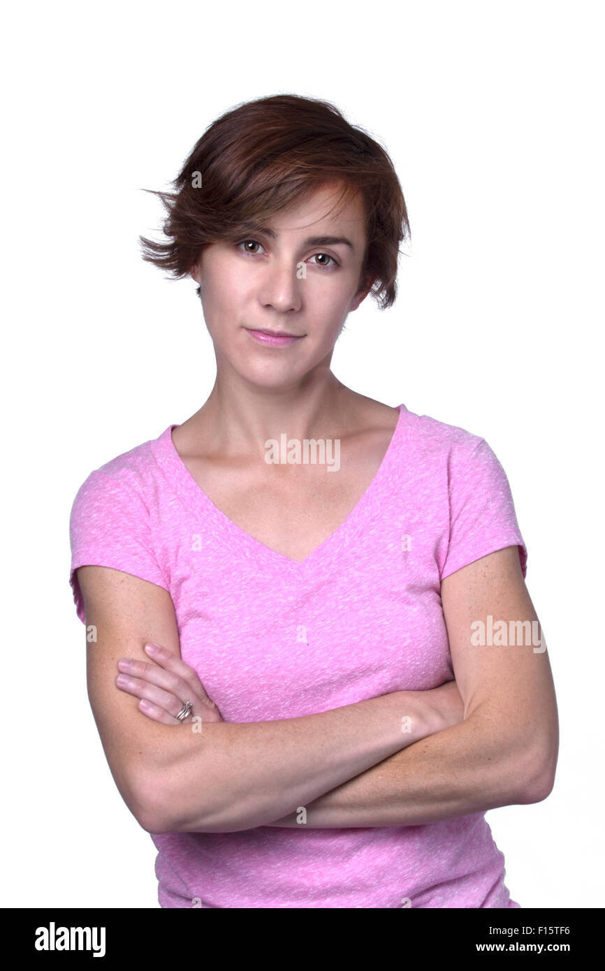 Cute confident pretty attitude hi-res stock photography and images - Alamy